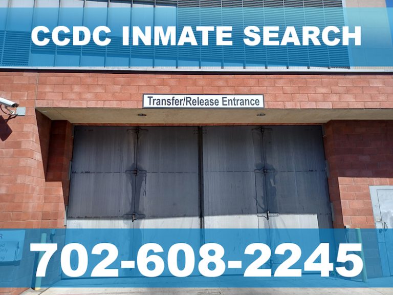 CCDC Inmate Search - Vegas Busted